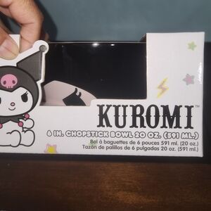 Kuromi | Kitchen | Kuromi Ramen Bowl With Chopsticks 2oz | Poshmark